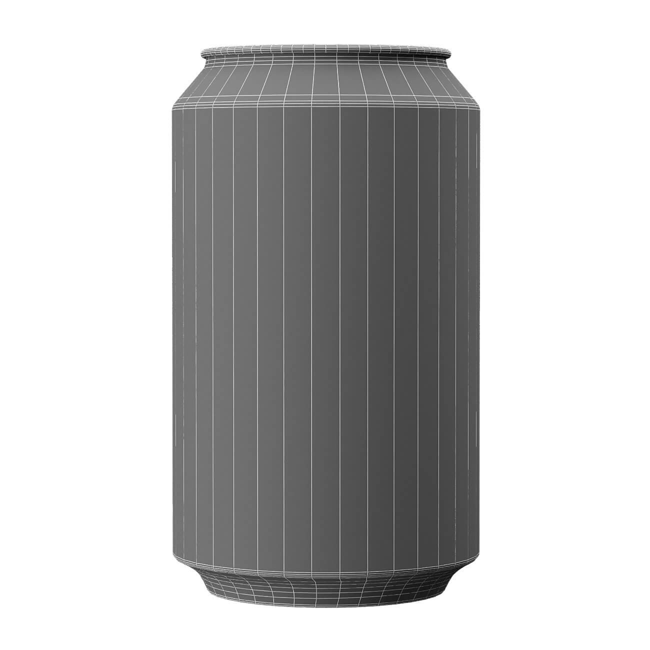 Budweiser Beer Can 355ml - 3D Model by murtazaboyraz