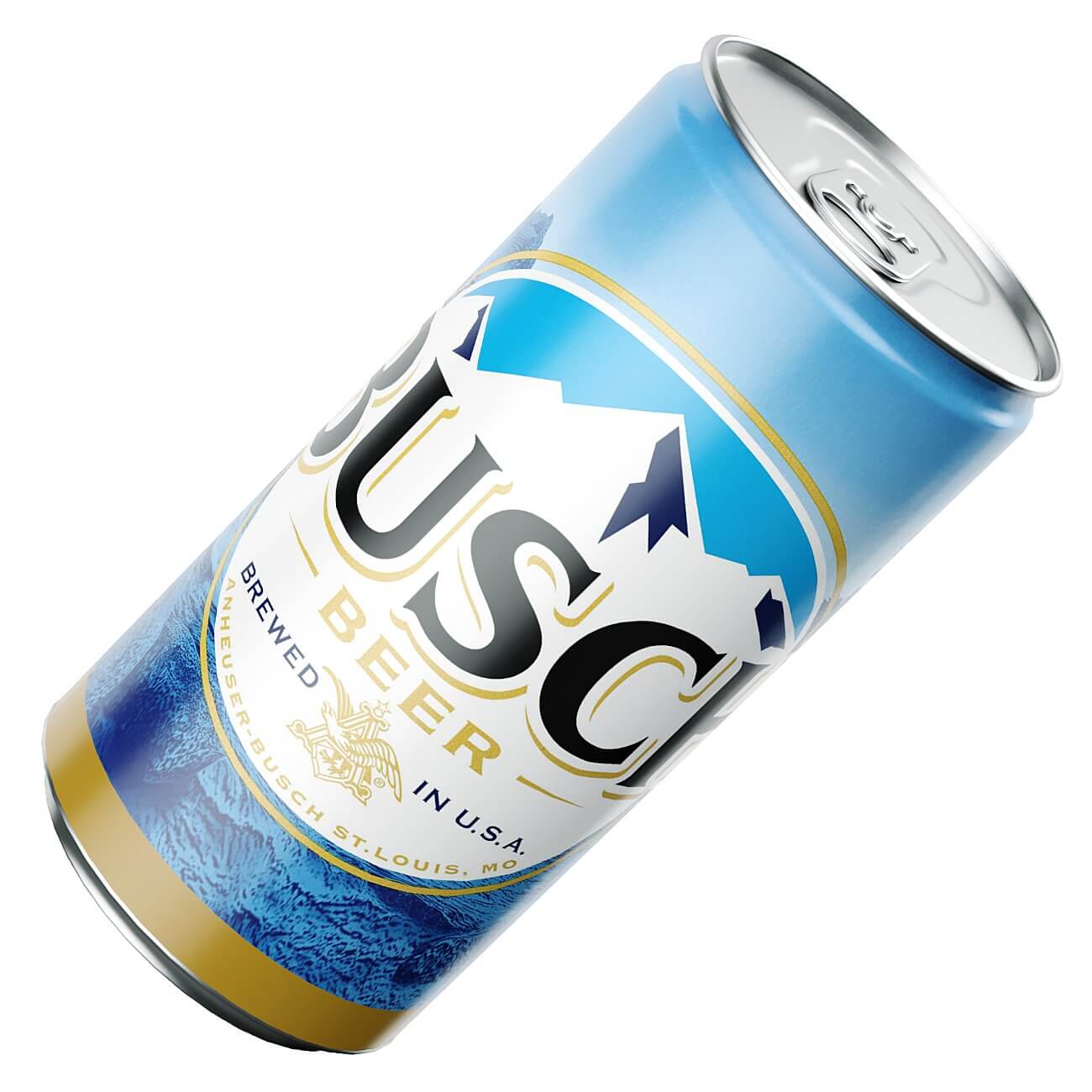 Busch Beer Can 250ml Slim - 3D Model by murtazaboyraz