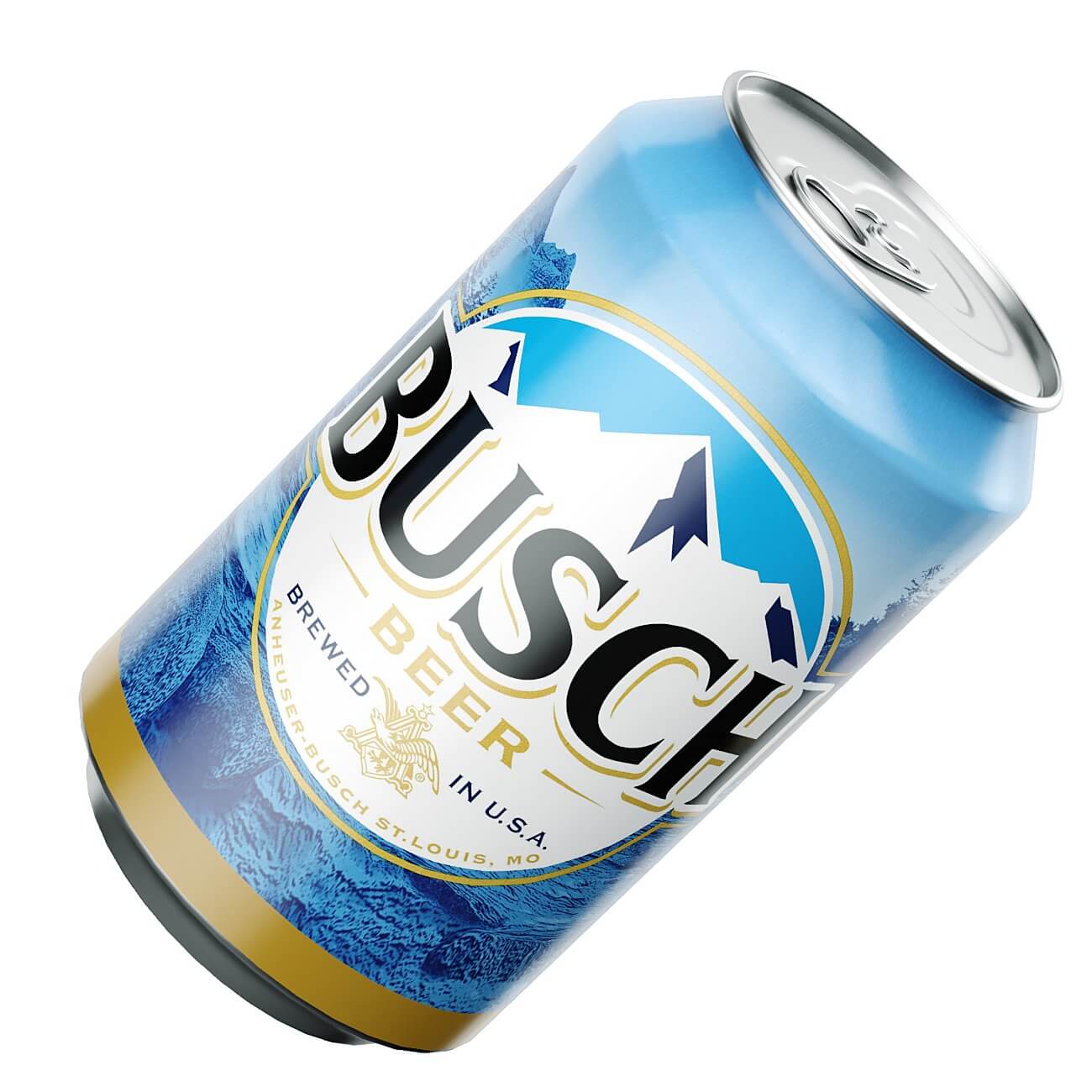 Busch Beer Can 355ml - 3D Model by murtazaboyraz