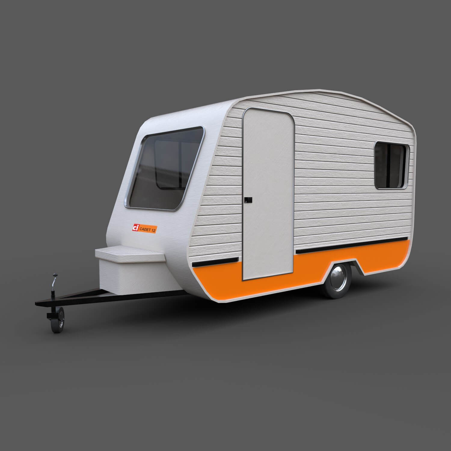 Caravan Trailer - 3D Model by murtazaboyraz