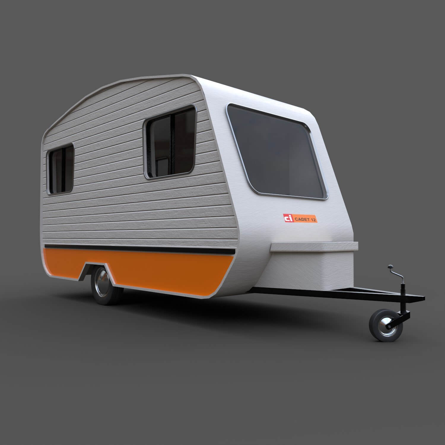 Caravan Trailer - 3D Model by murtazaboyraz