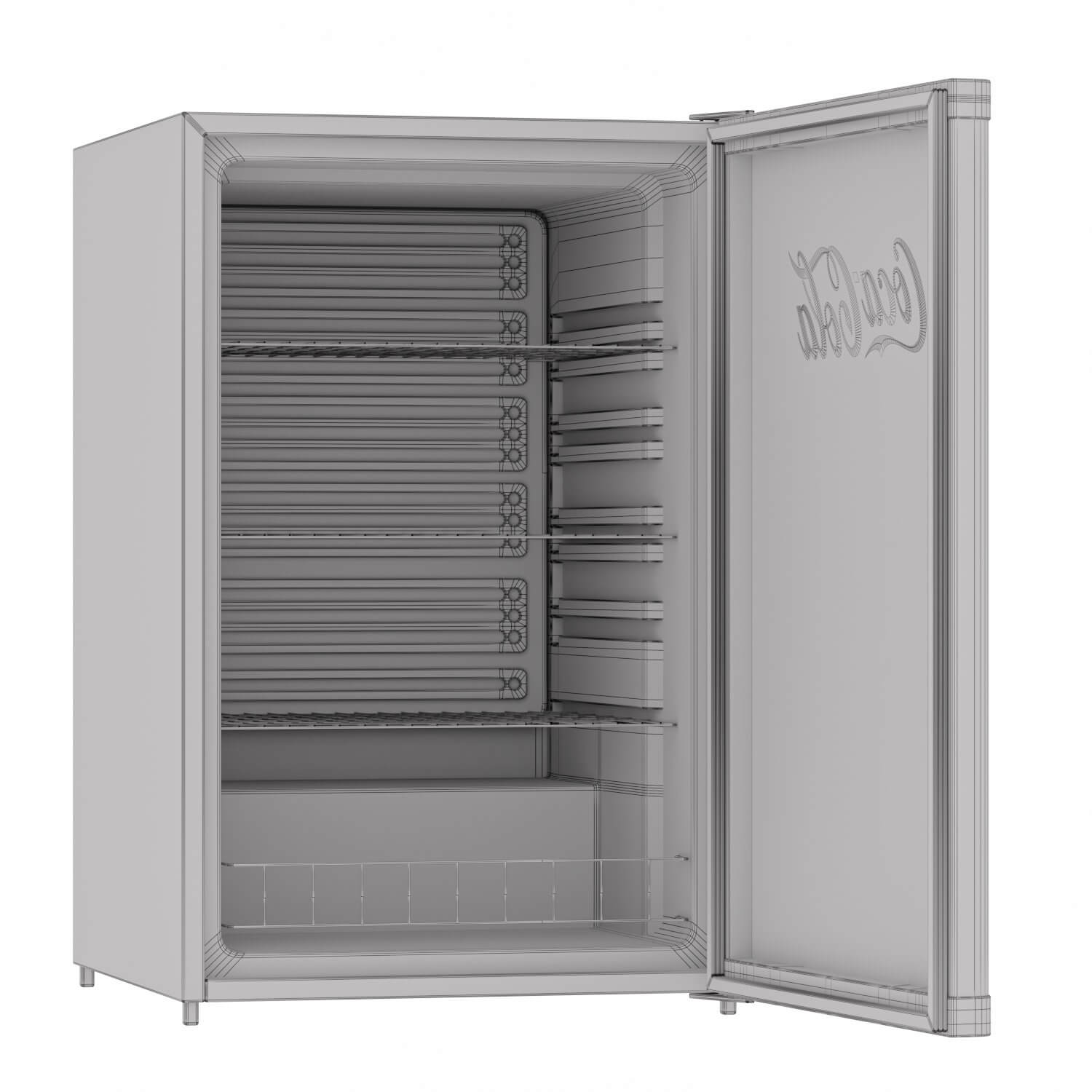 Coca-Cola Beverage Refrigerator 3D Model by murtazaboyraz