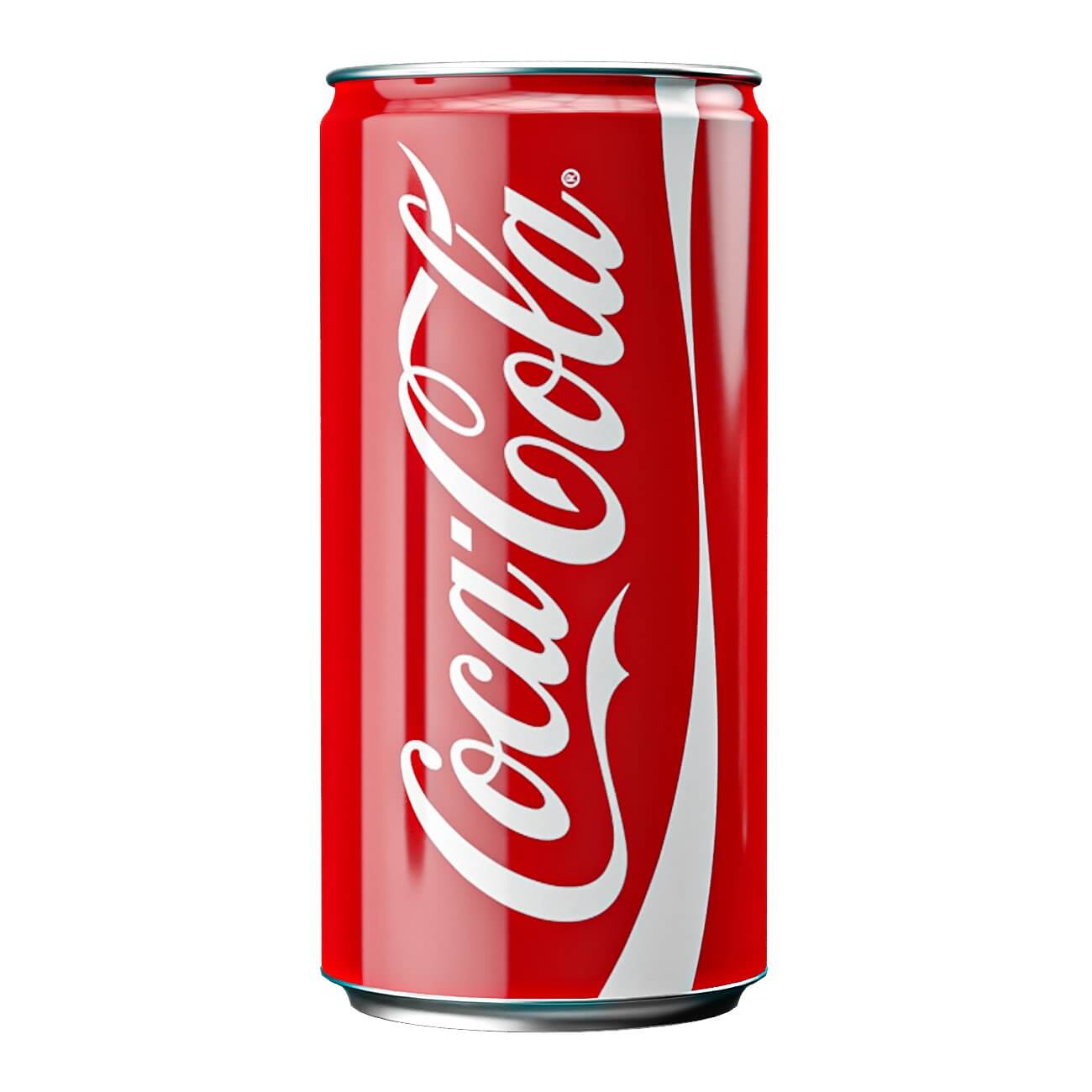 Coca-Cola Can 250ml Slim 3D Model by murtazaboyraz