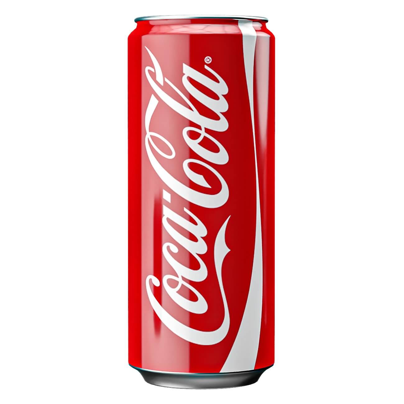 Coca-Cola Can 355ml Sleek 3D Model by murtazaboyraz