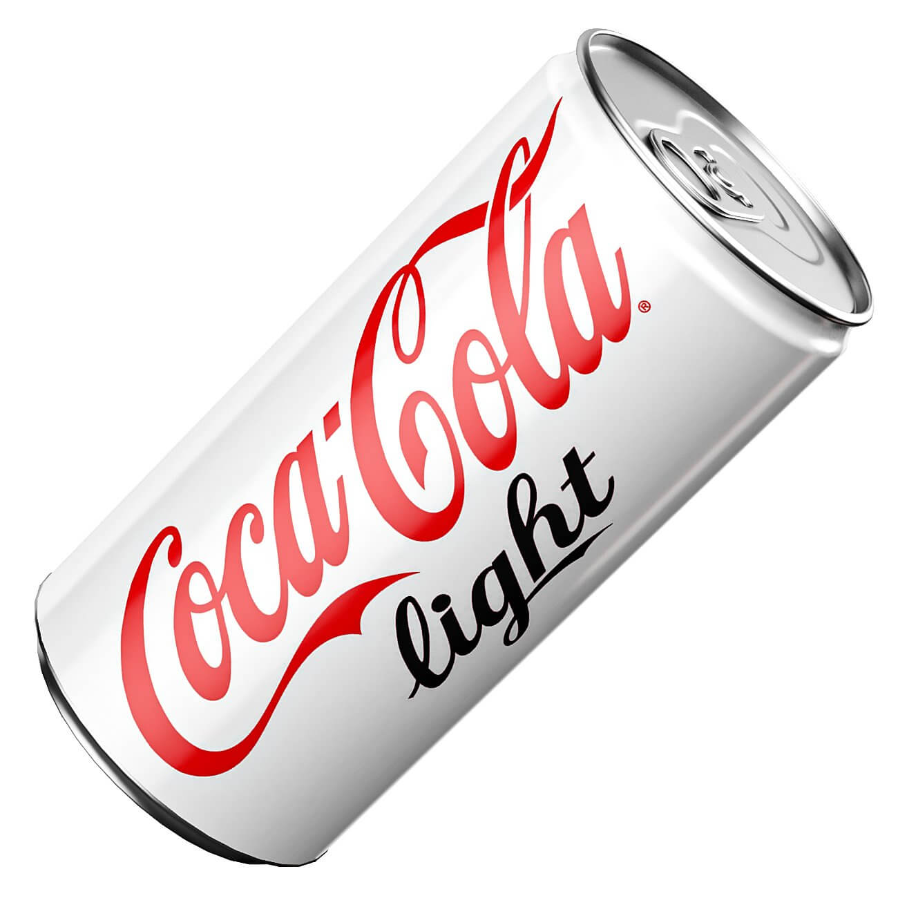 Coca-Cola Light Cans 250ml Slim 3D Model by murtazaboyraz