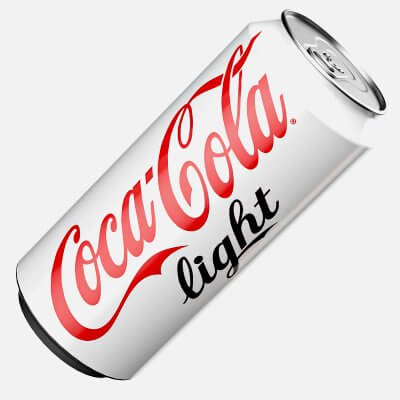 Coca-Cola Light Cans 500ml 3D Model by murtazaboyraz