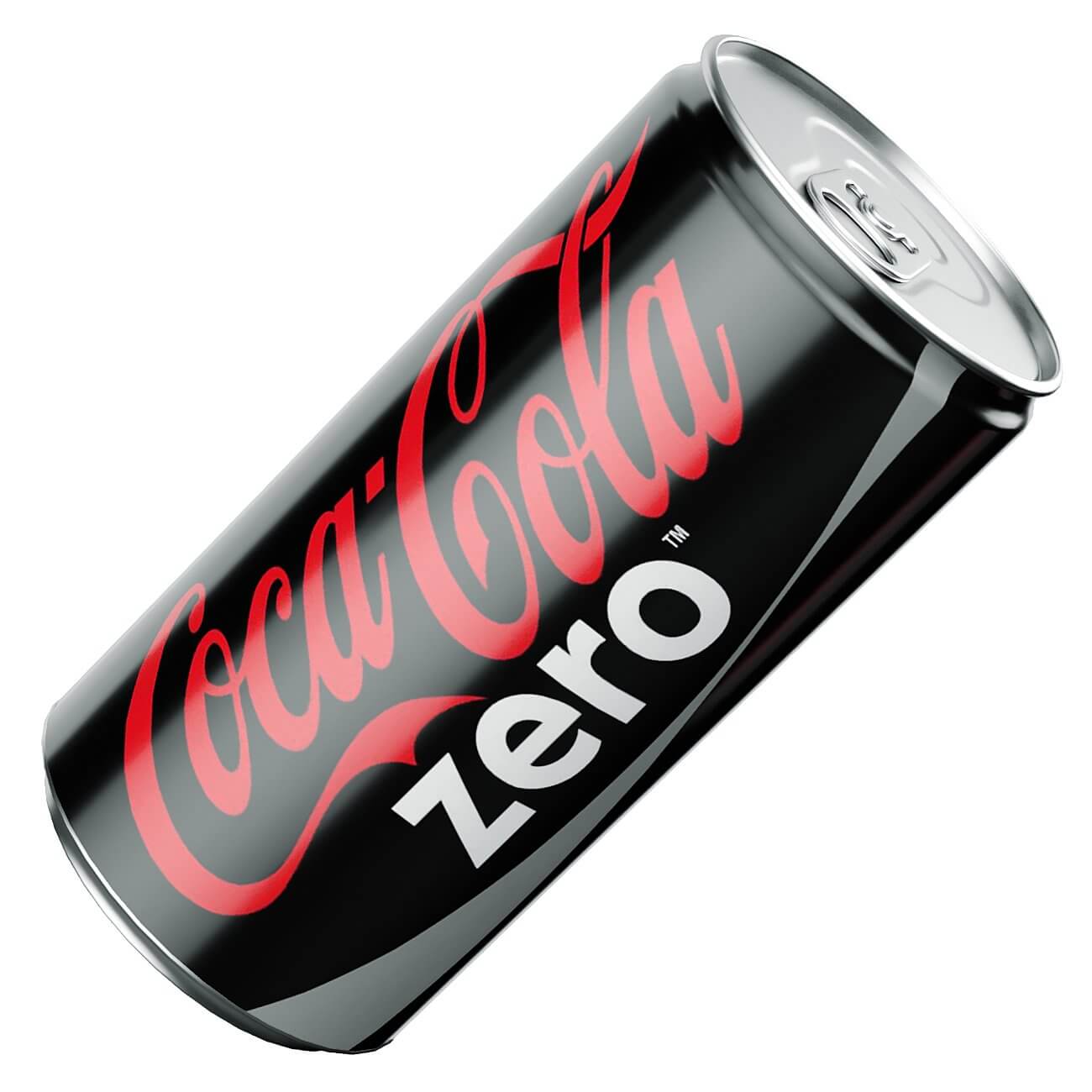 Coca-Cola Zero Cans 250ml Slim 3D Model by murtazaboyraz