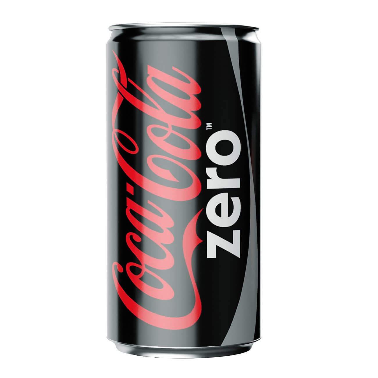 Coca-Cola Zero Cans 250ml Slim 3D Model by murtazaboyraz