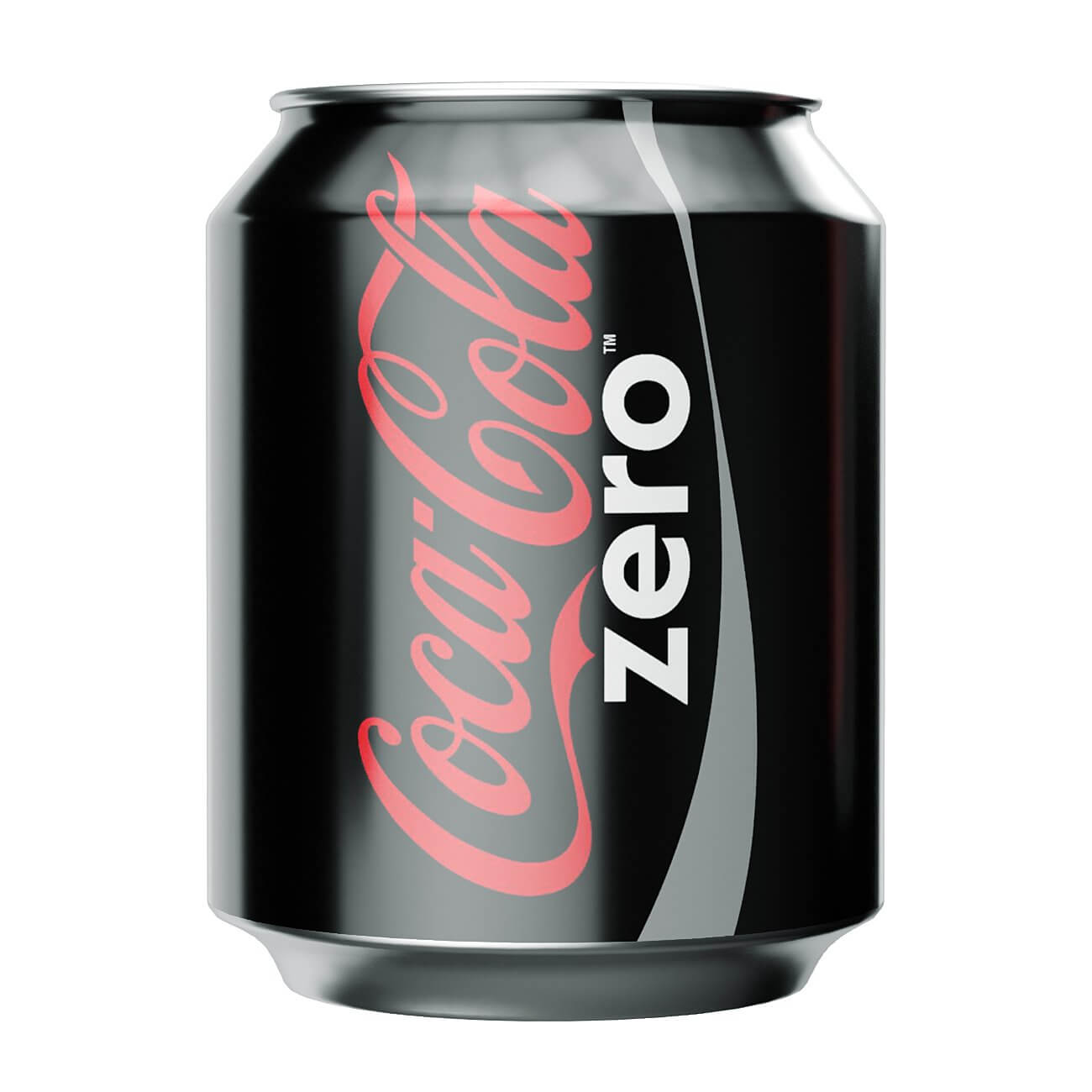 Coca-Cola Zero Cans 250ml 3D Model by murtazaboyraz
