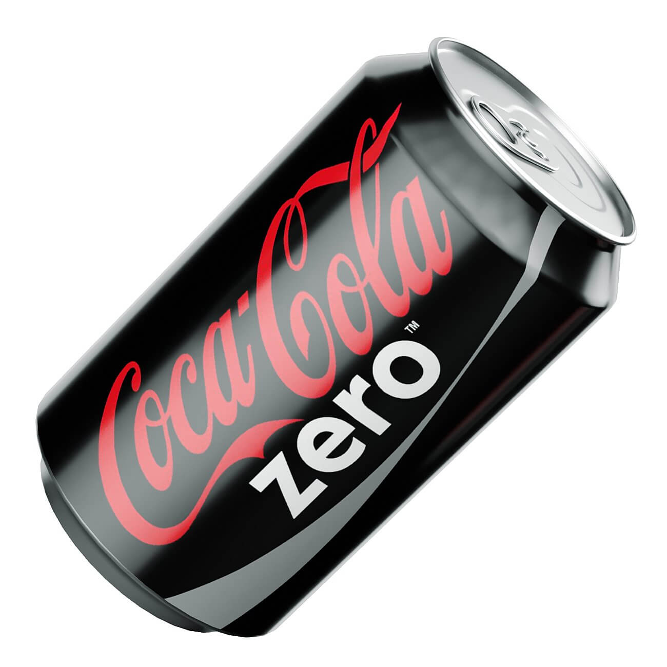 Coca-Cola Zero Cans 355ml 3D Model by murtazaboyraz