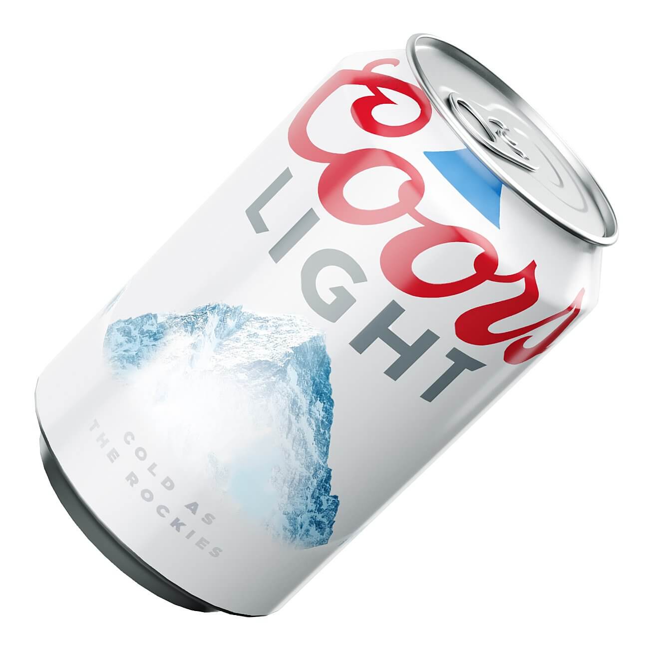 Coors Light Beer Can 330ml - 3D Model by murtazaboyraz