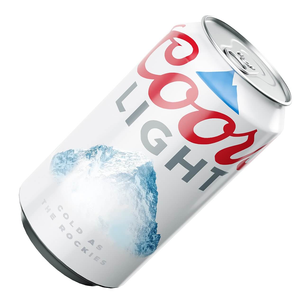 Coors Light Beer Can 375ml - 3D Model by murtazaboyraz