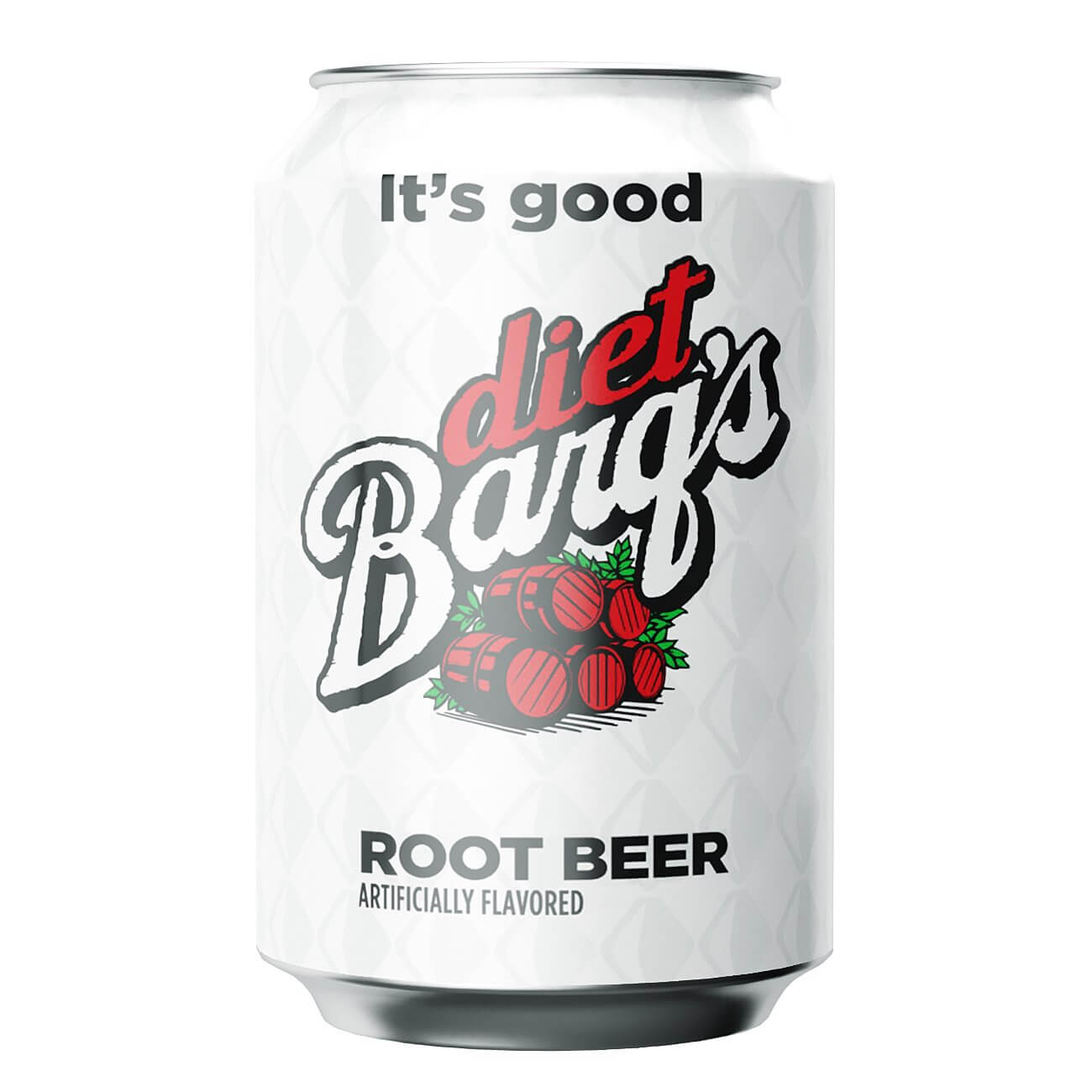 Diet Barq's Root Beer Soda Soft Drink Can 330ml - 3D Model by murtazaboyraz