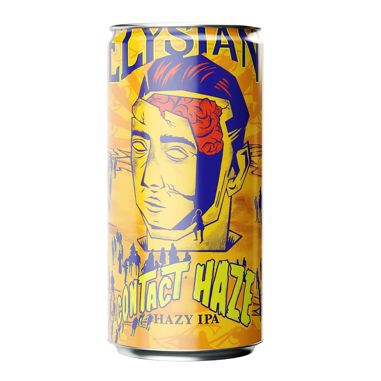 Elysian Contact Haze Hazy IPA Can 250ml Slim - 3D Model by murtazaboyraz