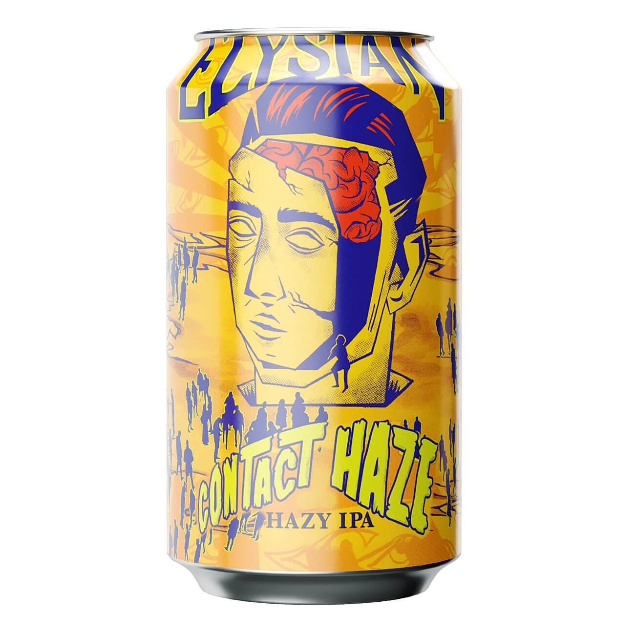 Elysian Contact Haze Hazy IPA Can 375ml - 3D Model by murtazaboyraz