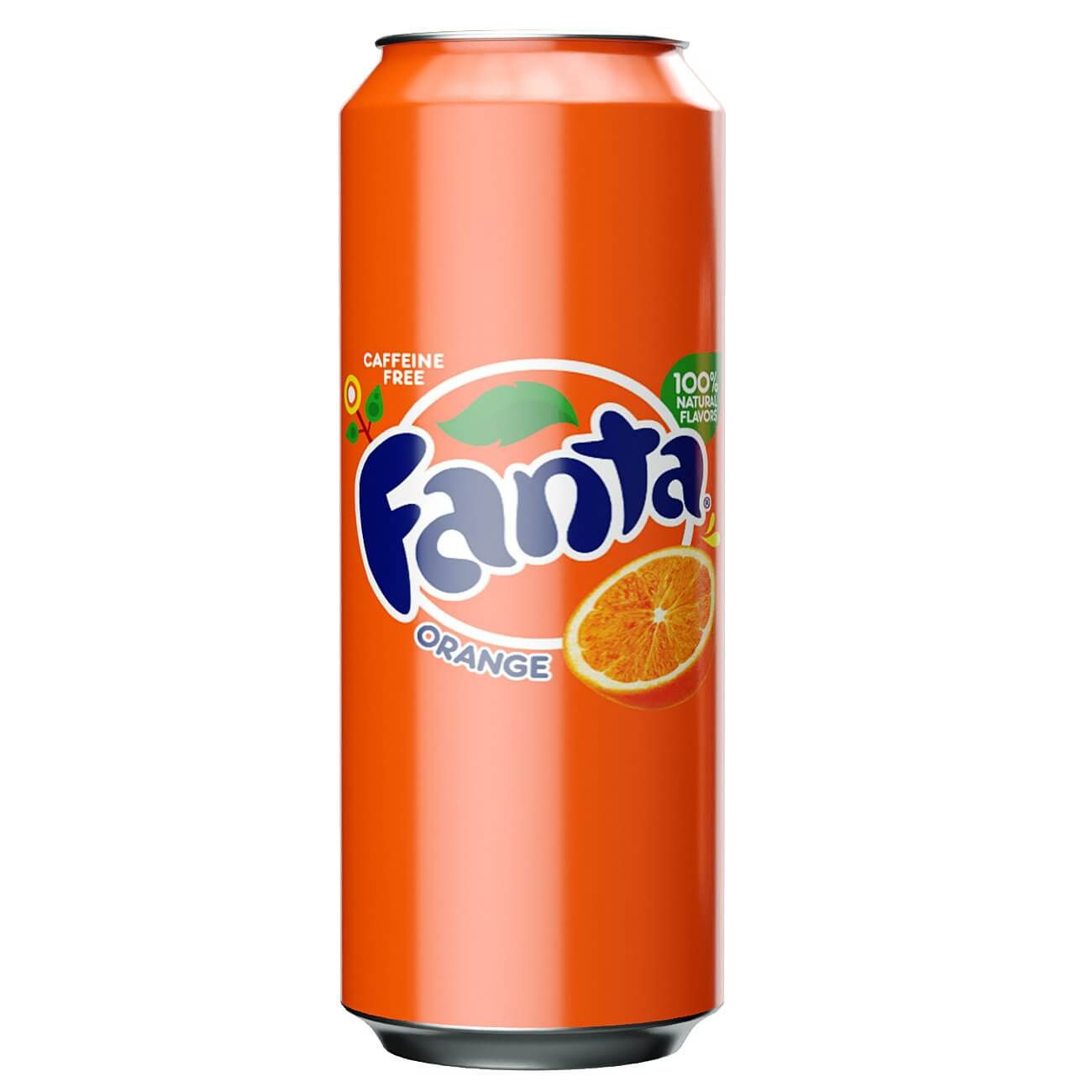 Fanta Cans 568ml - 3D Model by murtazaboyraz