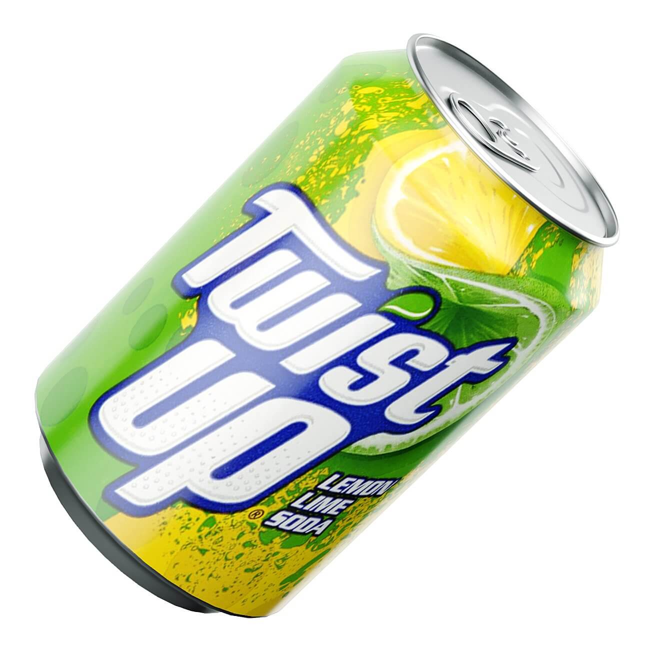 Great Value Twist Up Lemon Lime Soda Can 330ml - 3D Model by murtazaboyraz