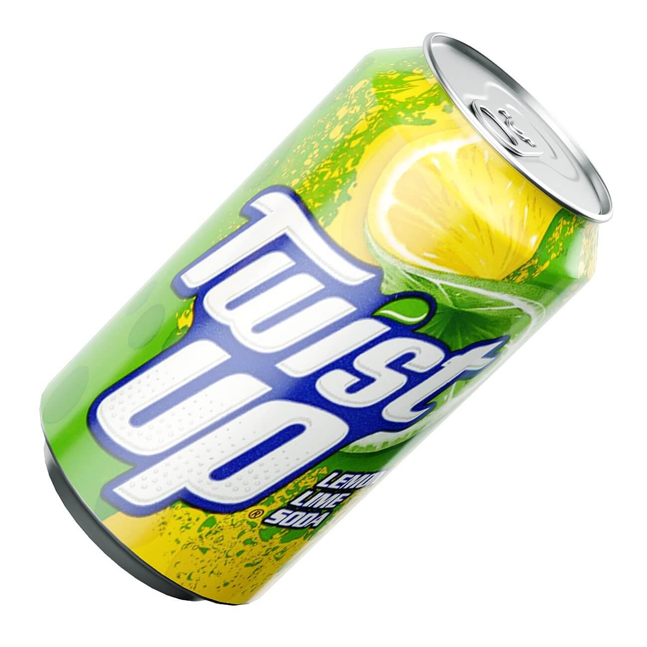 Great Value Twist Up Lemon Lime Soda Can 375ml - 3D Model by murtazaboyraz