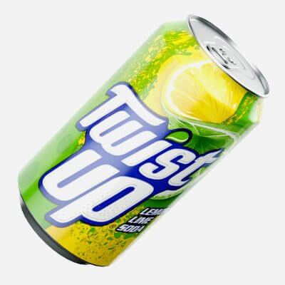 Great Value Twist Up Lemon Lime Soda Can 375ml - 3D Model by murtazaboyraz