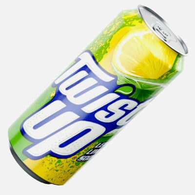 Great Value Twist Up Lemon Lime Soda Can 500ml - 3D Model by murtazaboyraz