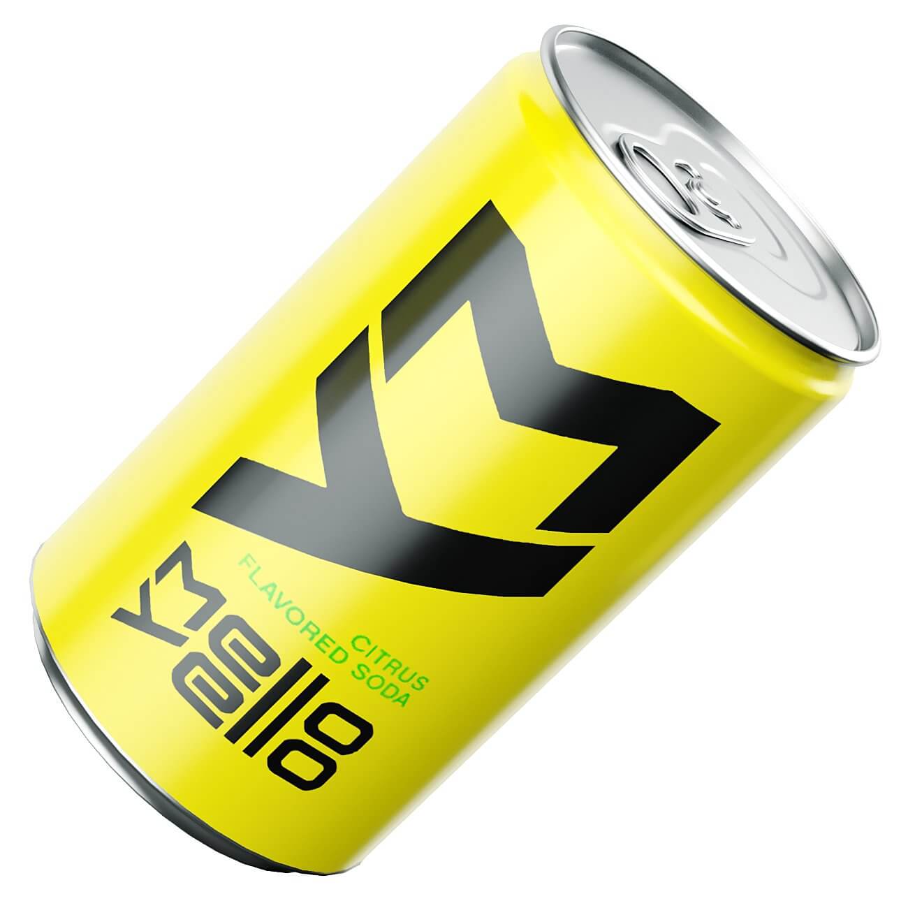 Mello Yello Soda Citrus Can 187ml Slim - 3D Model by murtazaboyraz