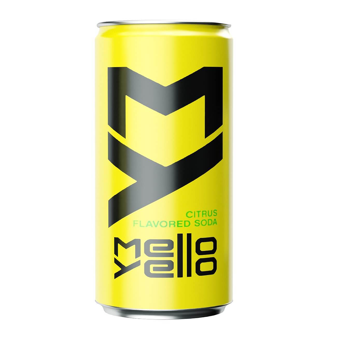 Mello Yello Soda Citrus Can 250ml Slim - 3D Model by murtazaboyraz