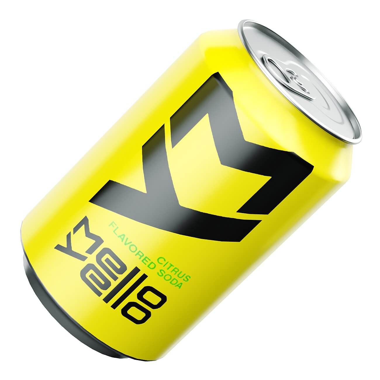 Mello Yello Soda Citrus Can 330ml - 3D Model by murtazaboyraz