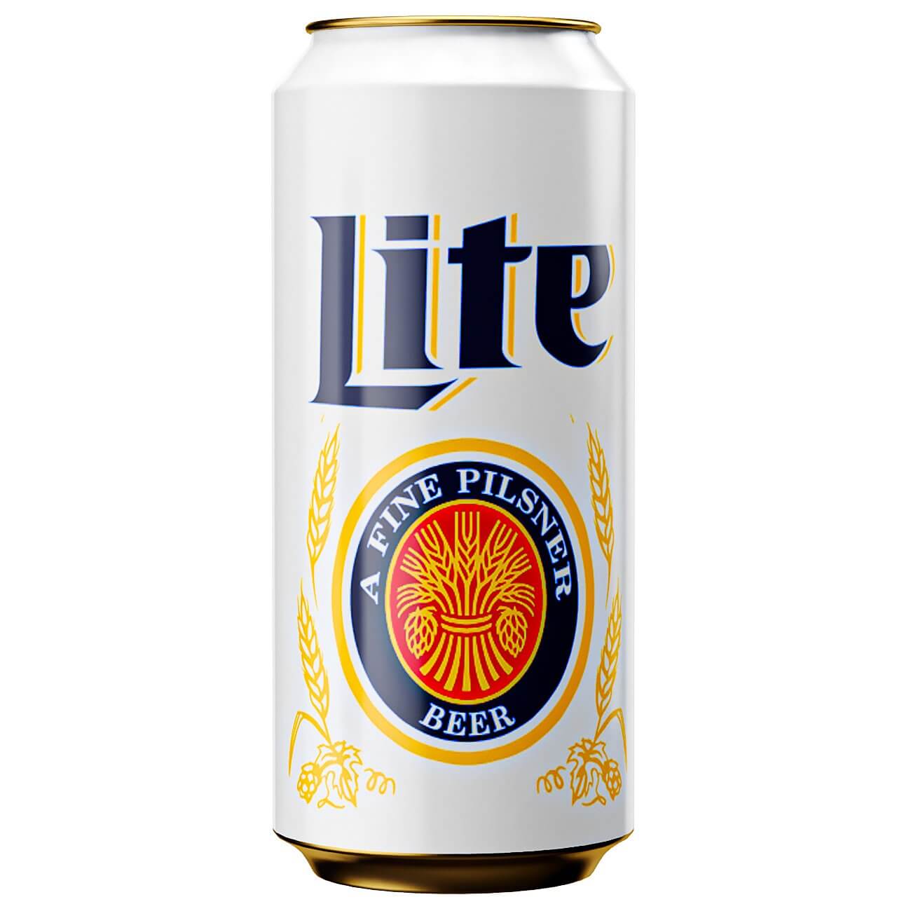 Miller Lite Beer 500ml - 3D Model by murtazaboyraz