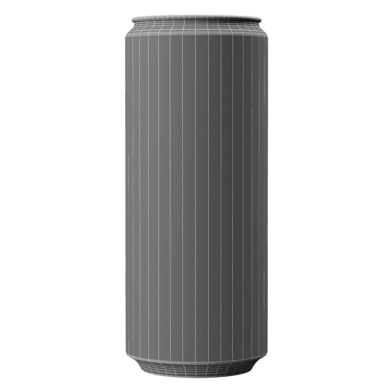 Miranda Orange Cans 355ml Sleek - 3D Model by murtazaboyraz