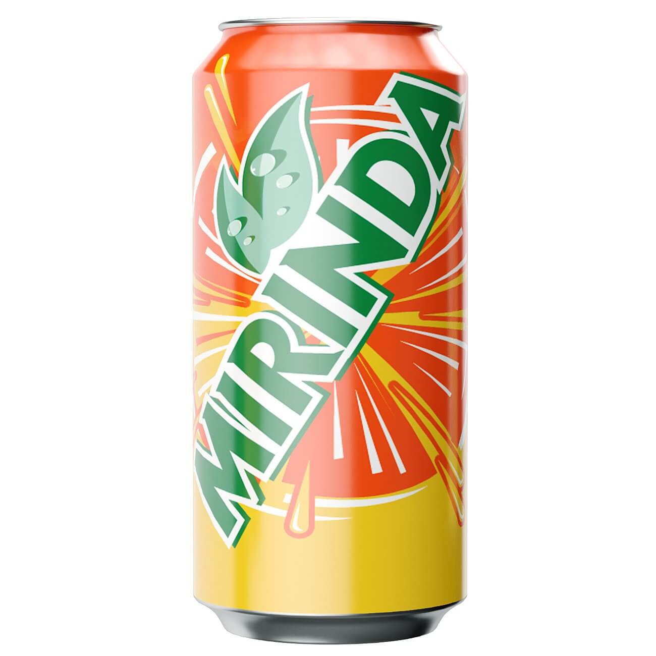 Miranda Orange Cans 473ml - 3D Model by murtazaboyraz