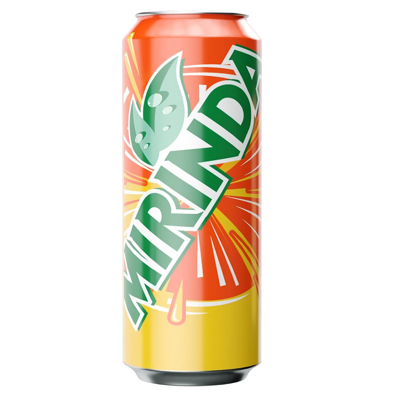 Miranda Orange Cans 568ml - 3D Model by murtazaboyraz