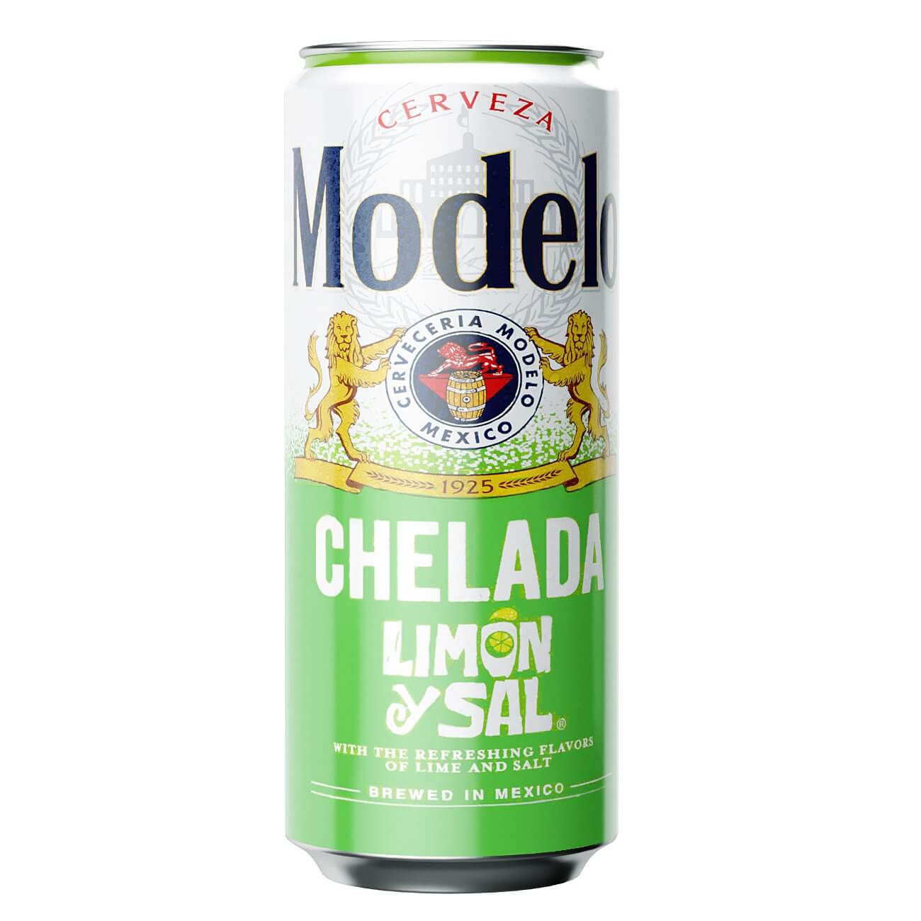 Modelo Chelada Mexican Import Flavored Beer Can 355ml Sleek - 3D Model ...