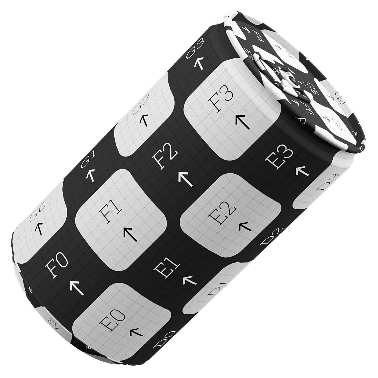 Monster Energy Cans 187ml Slim - 3D Model by murtazaboyraz