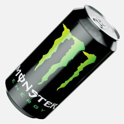 Monster Energy Cans 440ml - 3D Model by murtazaboyraz