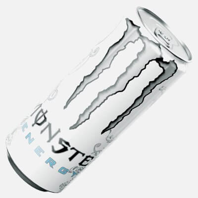 Monster Energy Zero Ultra Can 355ml Sleek - 3D Model by murtazaboyraz