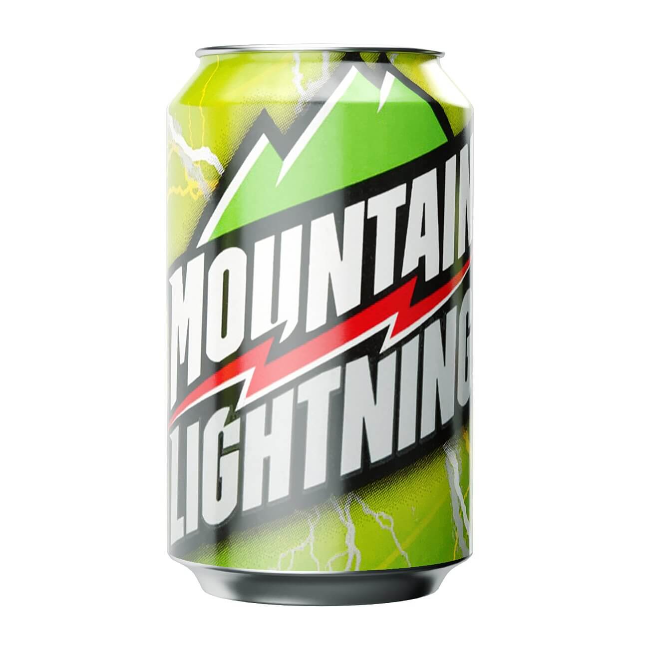 Mountain Lightning Can 355ml - 3D Model by murtazaboyraz