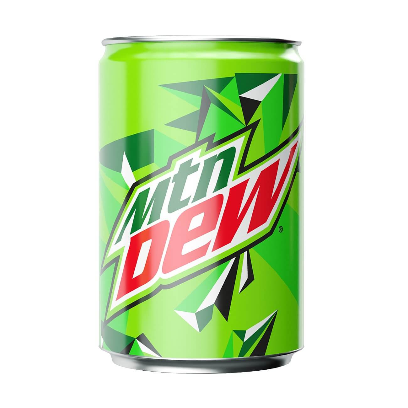 Mtn Dew Cans 163ml Slim - 3D Model by murtazaboyraz
