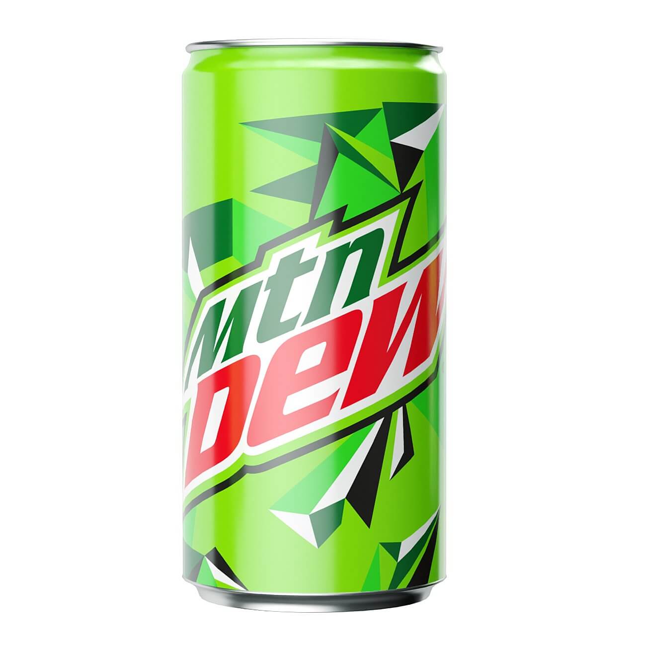 Mtn Dew Cans 250ml Slim - 3D Model by murtazaboyraz