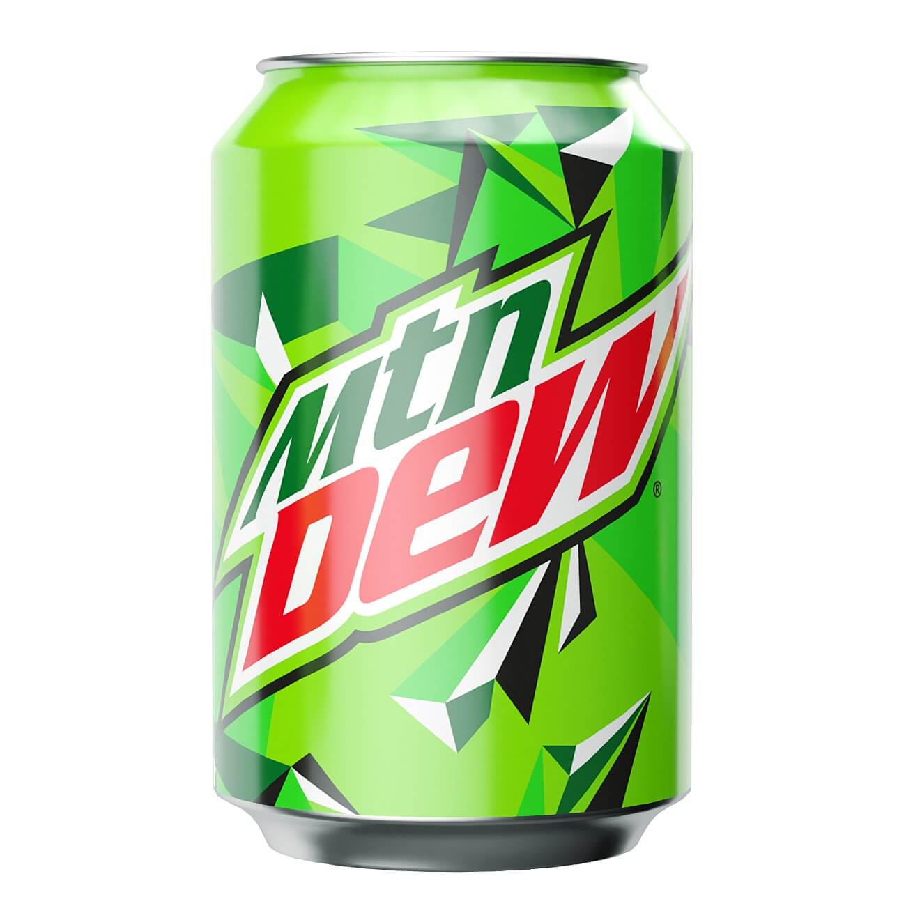 Mtn Dew Cans 330ml - 3D Model by murtazaboyraz
