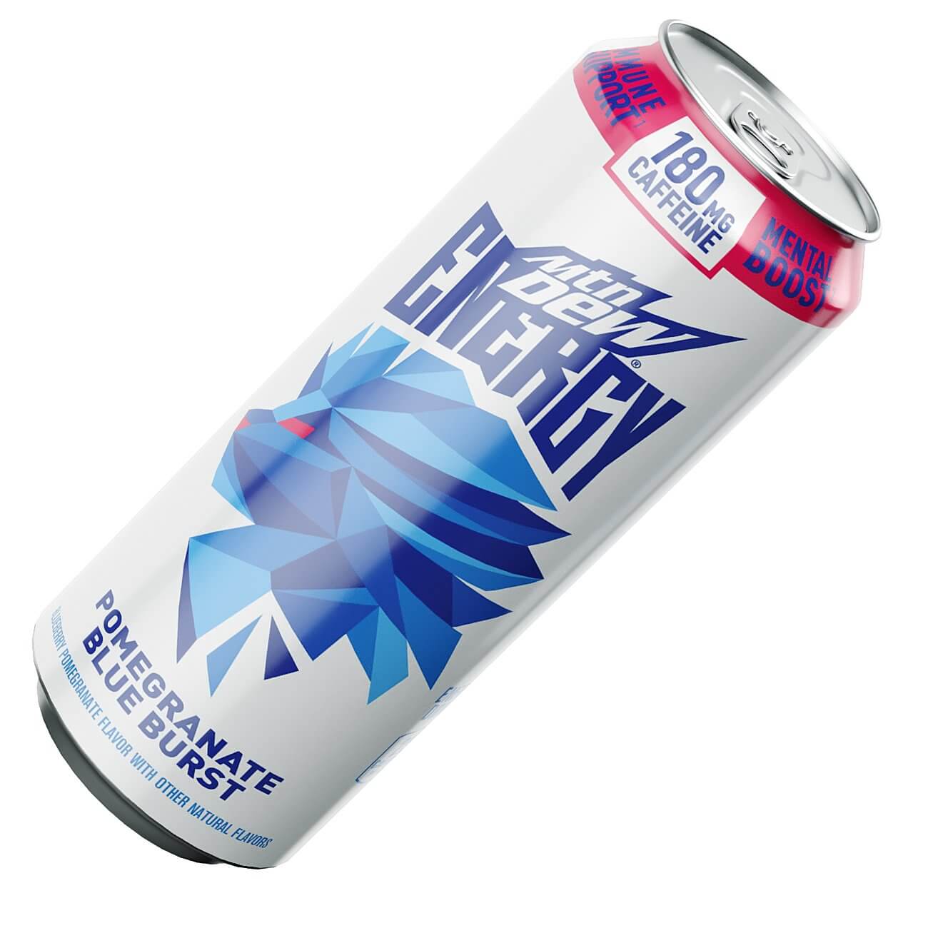 Mtn Dew Energy Can 568ml - 3D Model by murtazaboyraz