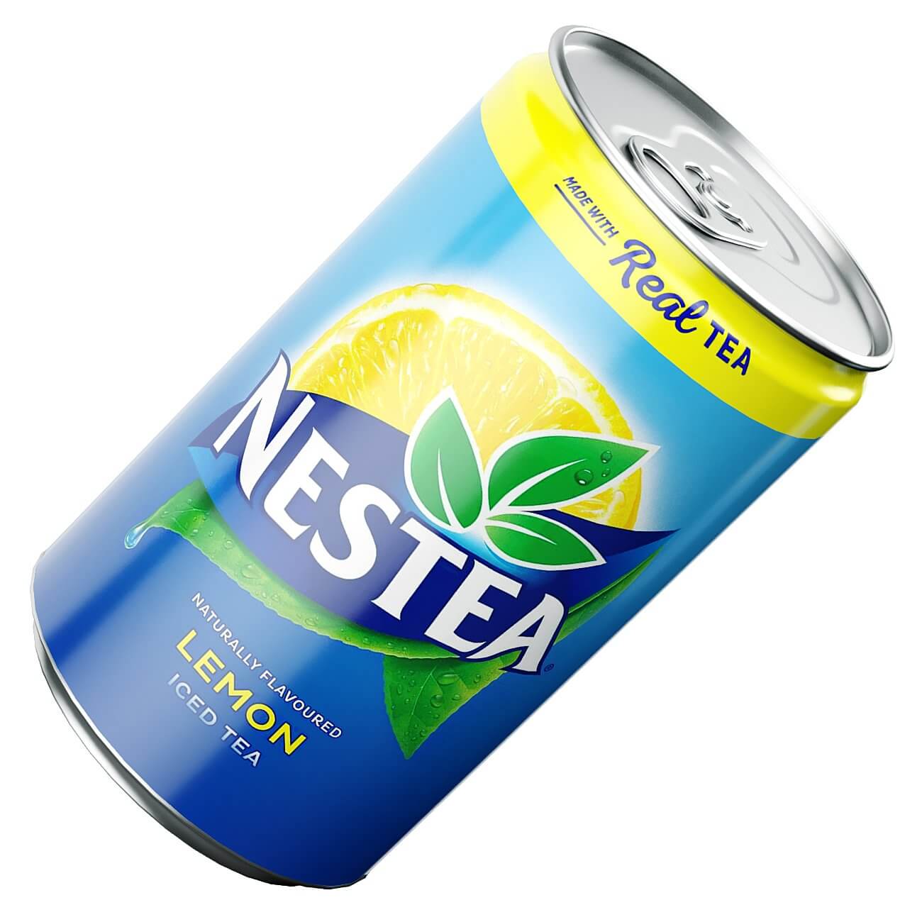 Nestea Iced Tea Cans 187ml Slim - 3D Model by murtazaboyraz