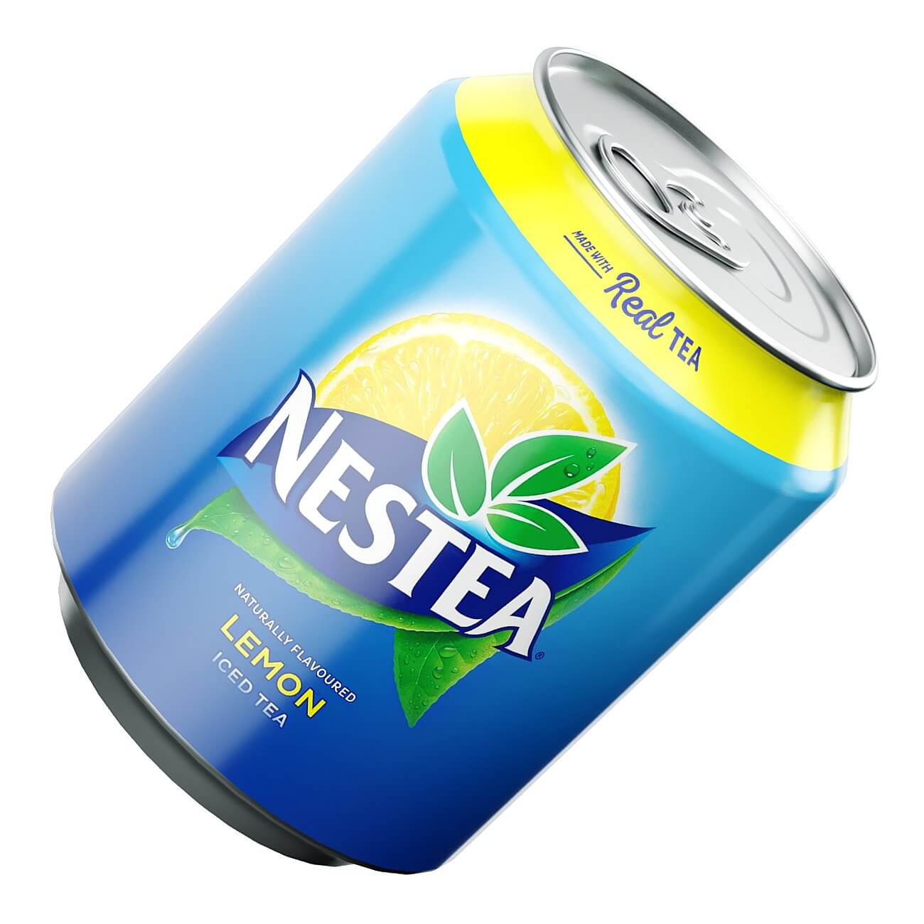 Nestea Iced Tea Cans 250ml - 3D Model by murtazaboyraz