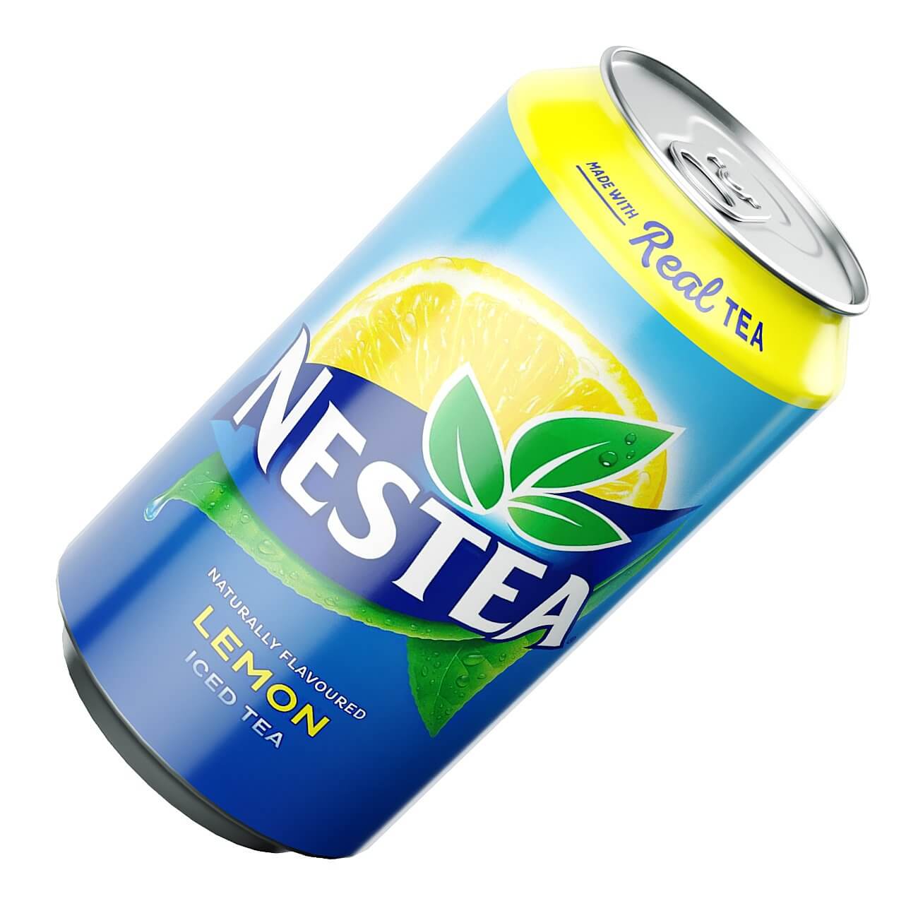 Nestea Iced Tea Cans 375ml - 3D Model by murtazaboyraz