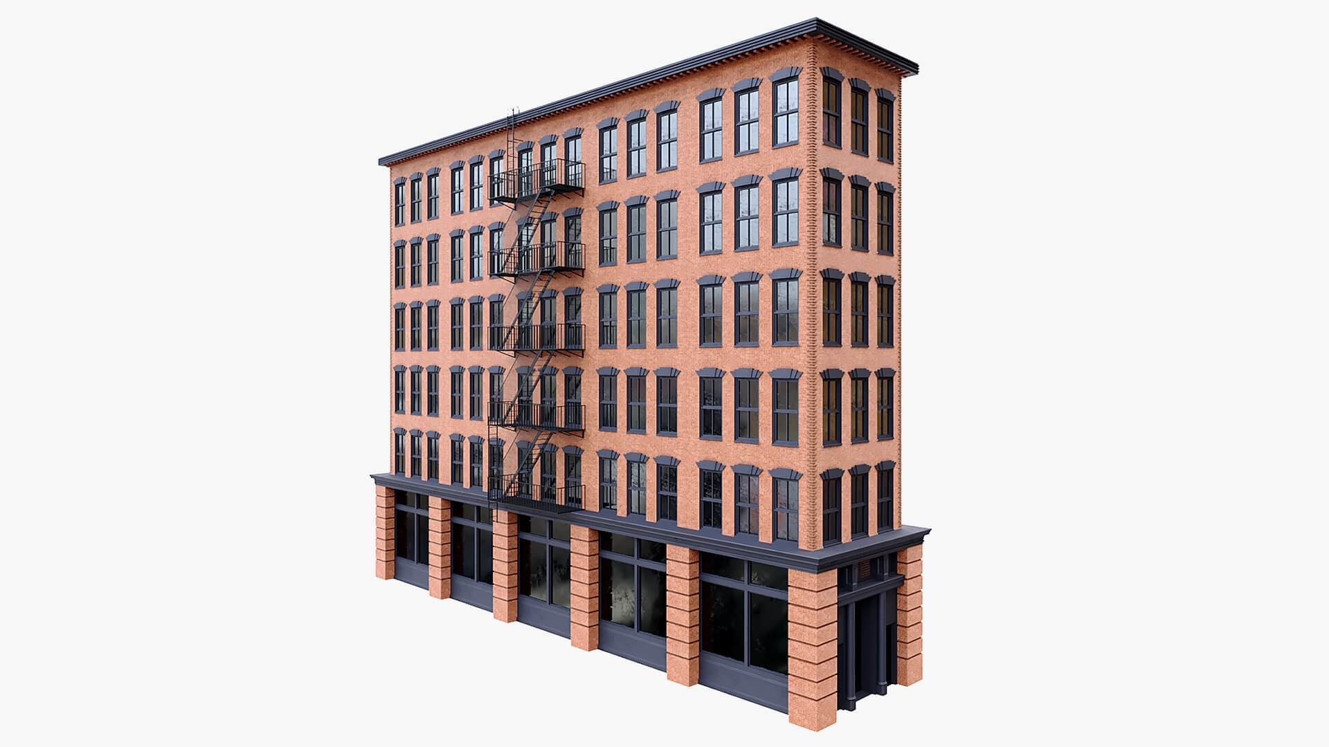 New York Building 04 - 3D Model by murtazaboyraz