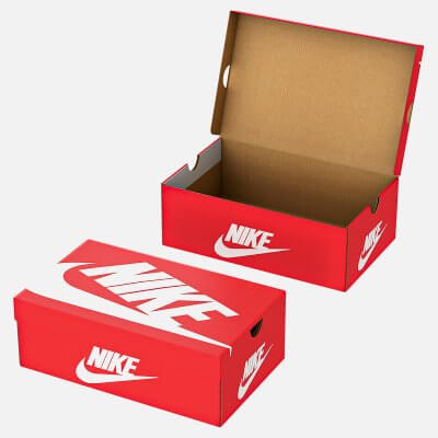 Nike Shoe Box Classic - 3D Model by murtazaboyraz