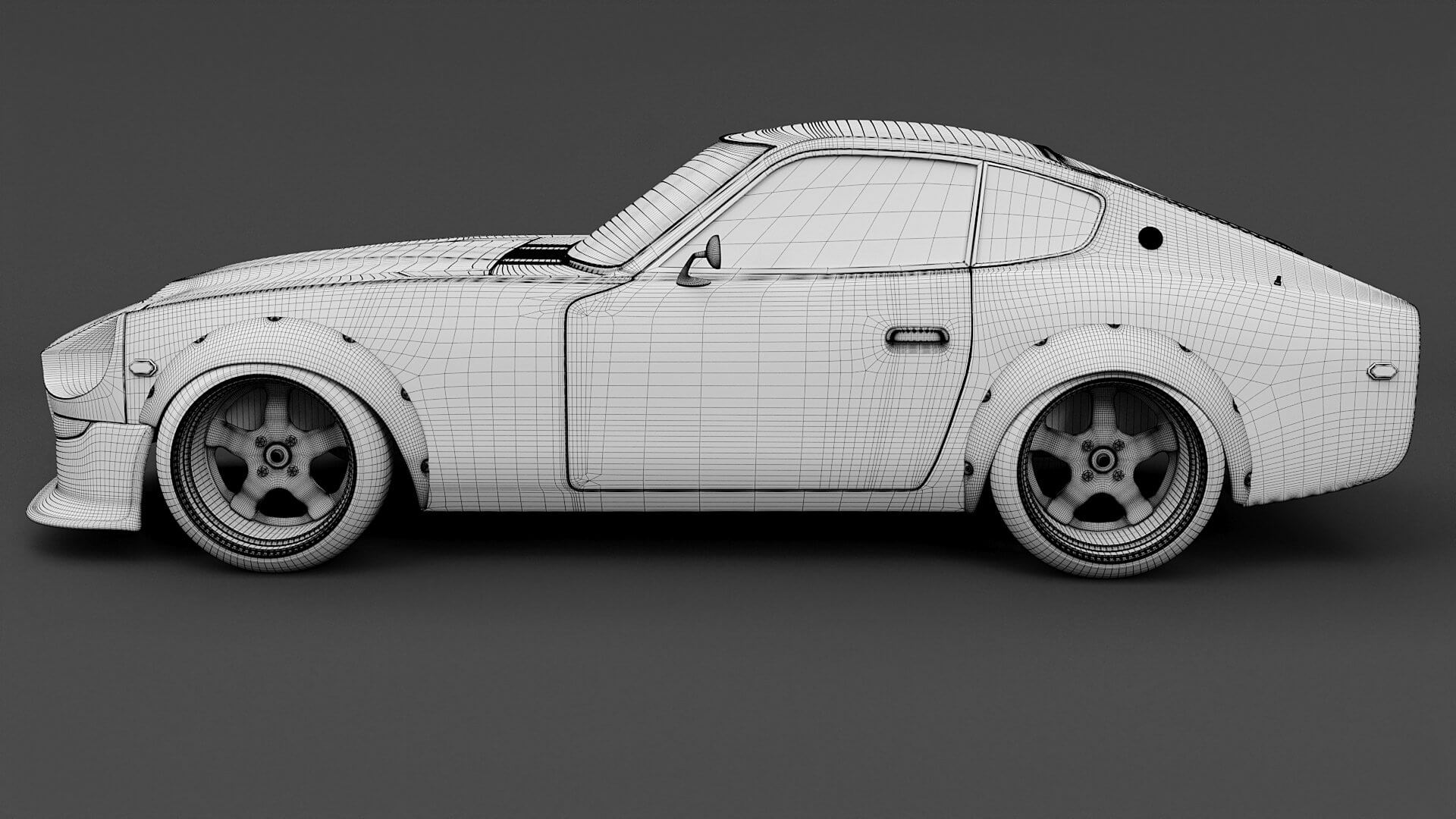Nissan Datsun 240z - 3D Model by murtazaboyraz