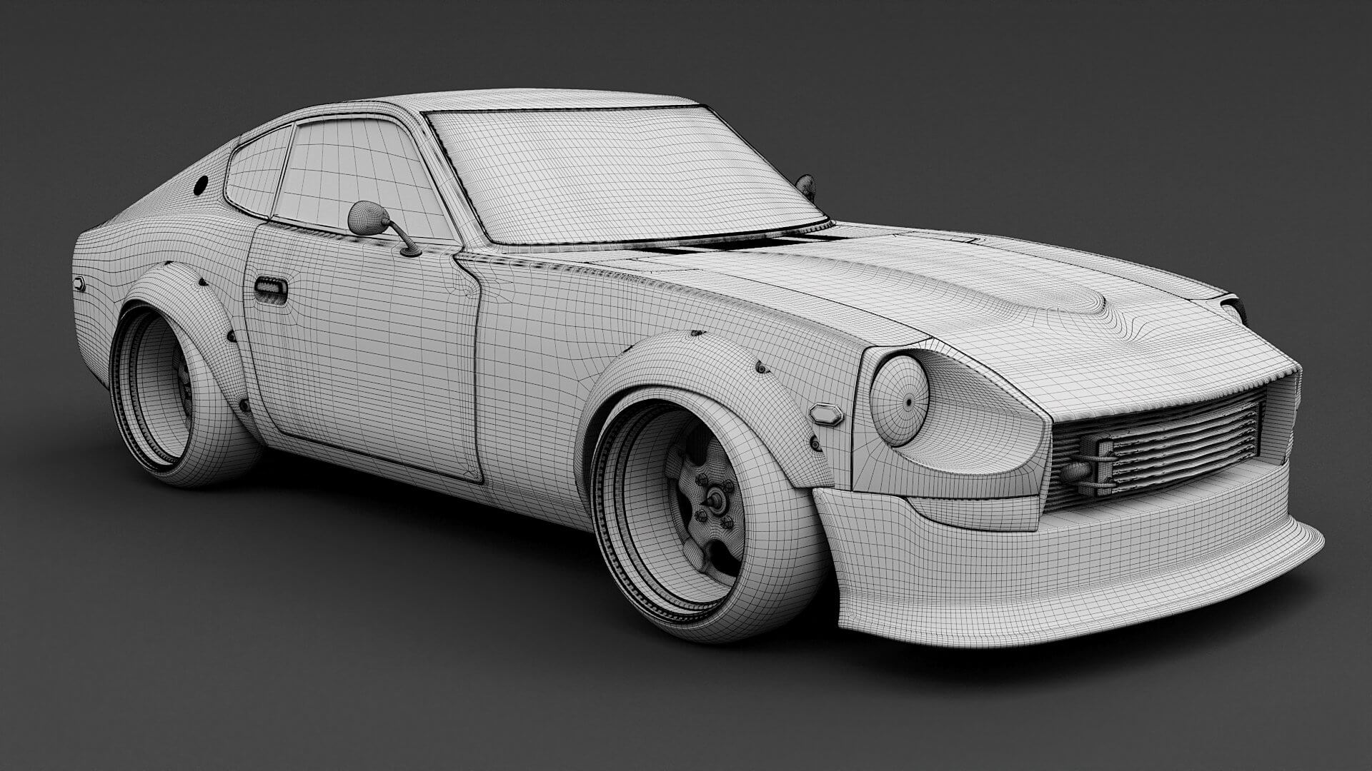 Nissan Datsun 240z - 3D Model by murtazaboyraz