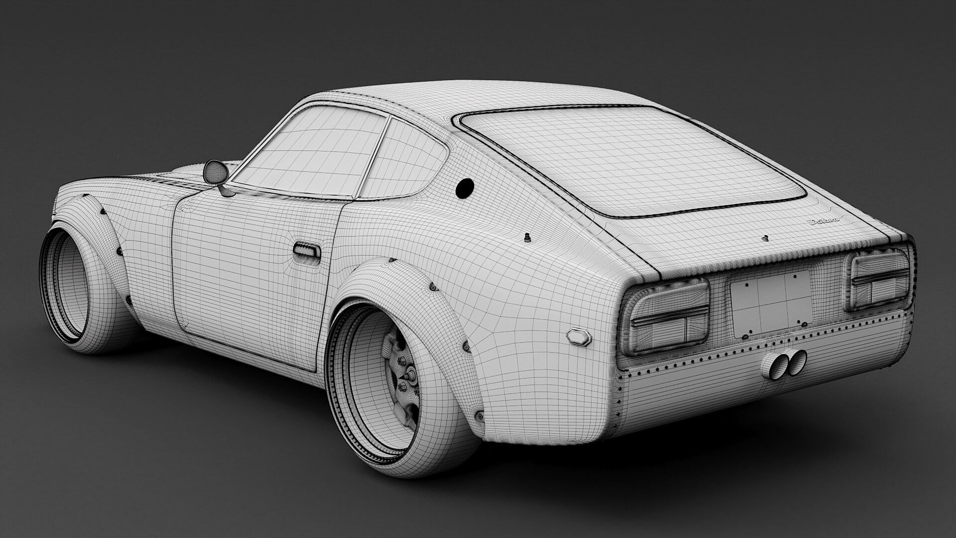Nissan Datsun 240z - 3D Model by murtazaboyraz