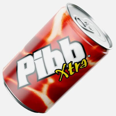Pibb Xtra Can 163ml Slim - 3D Model by murtazaboyraz