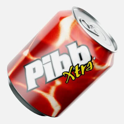 Pibb Xtra Can 250ml - 3D Model by murtazaboyraz
